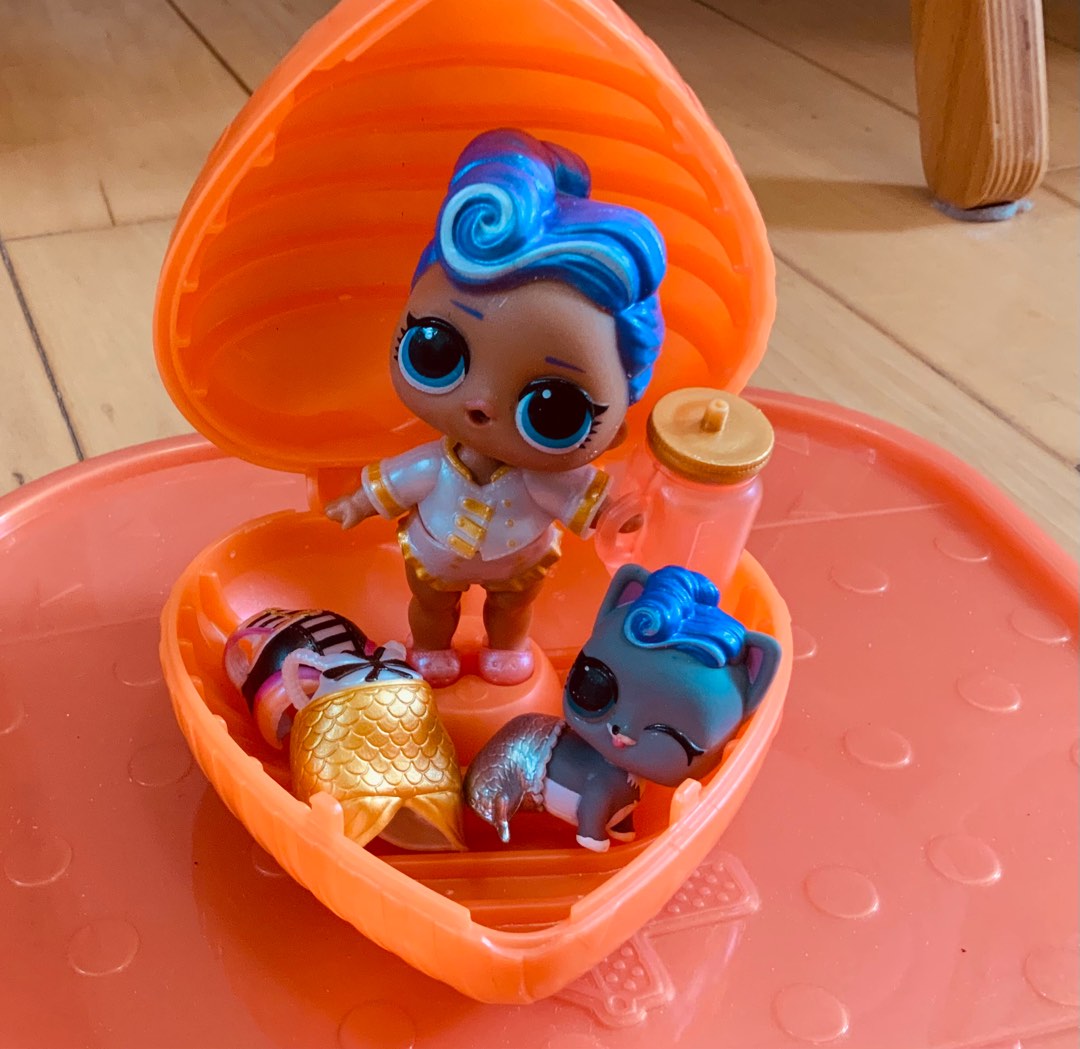 LOL BUBBLY SURPRISE MERMAID (+pet Different outfits), 興趣及遊戲, 玩具 & 遊戲類 ...