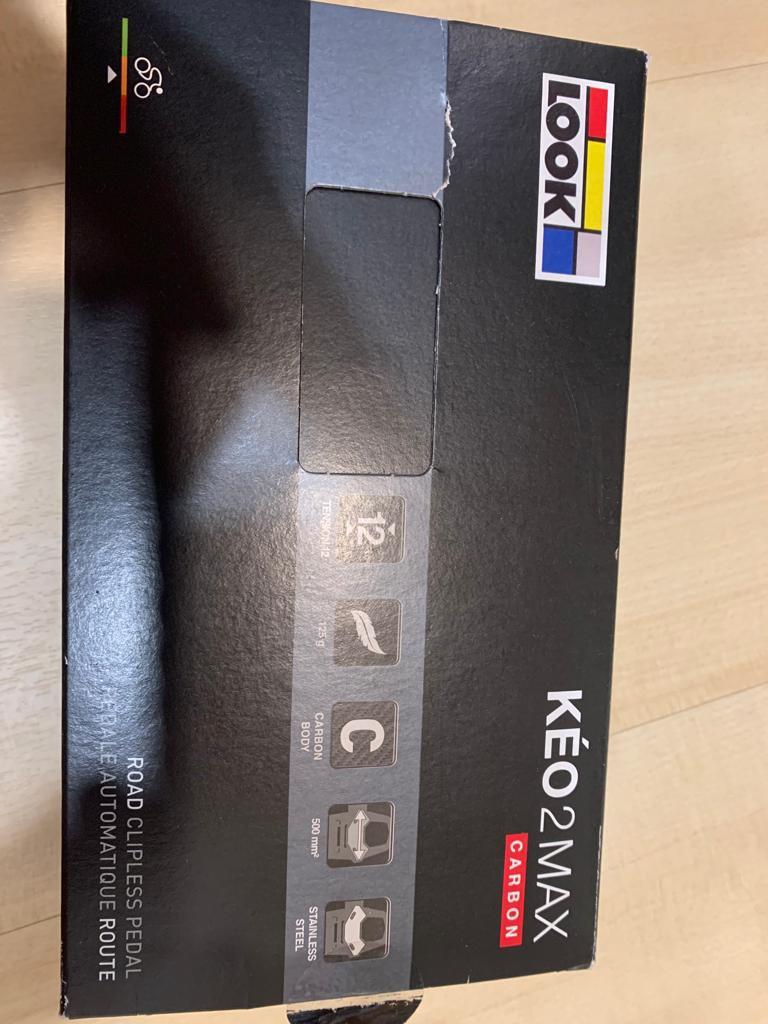 Look Keo 2 Max Carbon Pedals, Sports Equipment, Bicycles & Parts, Parts ...