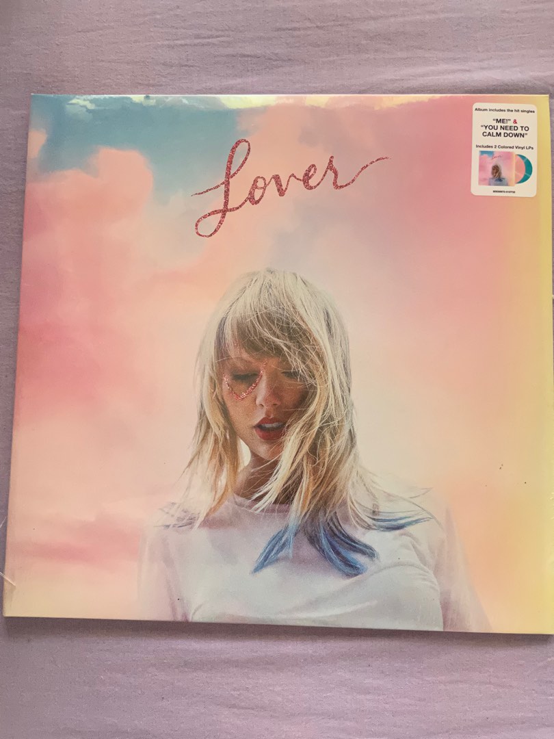 Lover Vinyl by Taylor Swift, Hobbies & Toys, Music & Media, CDs & DVDs ...