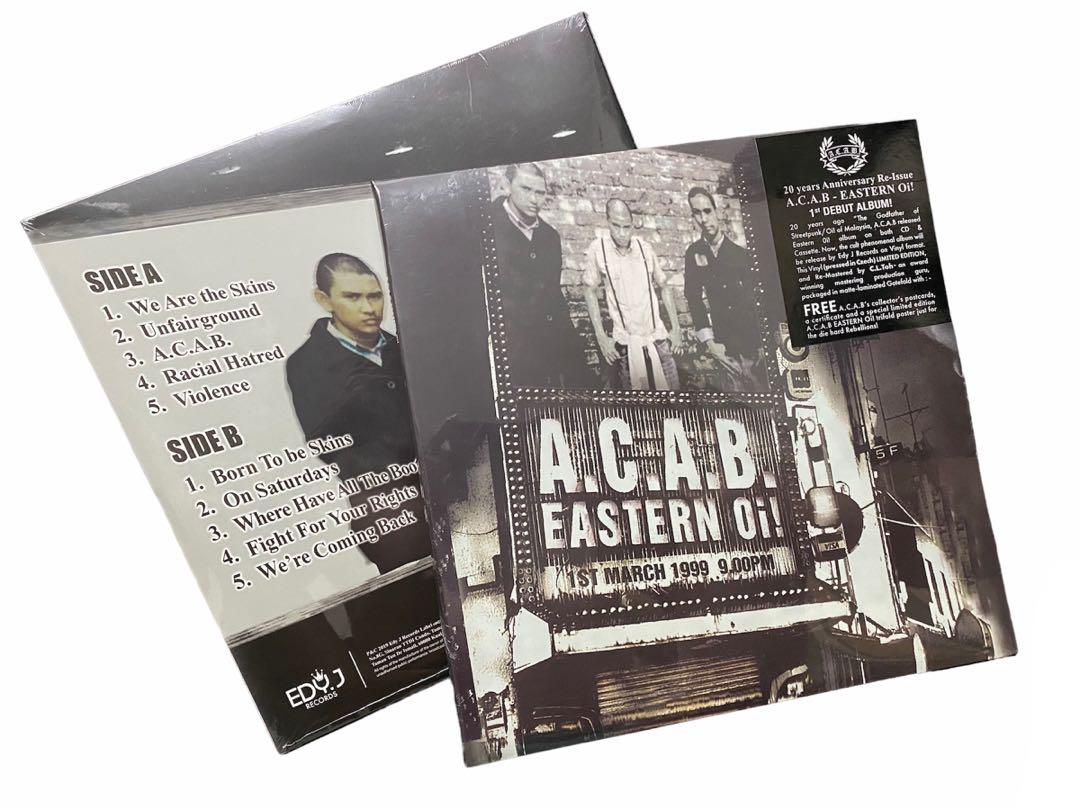LP acab eastern oi!, Hobbies & Toys, Music & Media, CDs & DVDs on Carousell