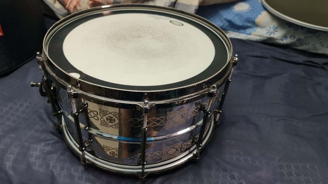 Ludwig Black Magic Jim Riley Signature Snare, Hobbies & Toys, Music ...