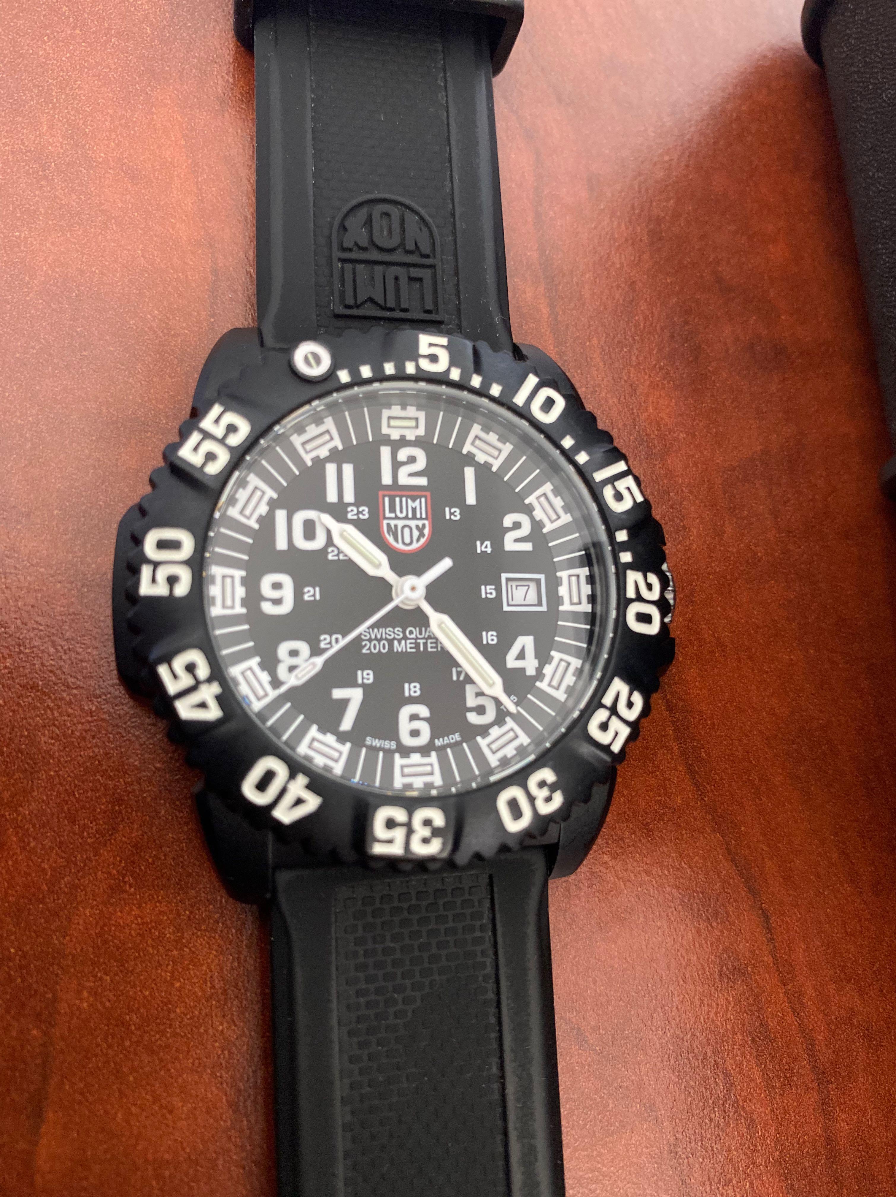 Luminox Navy Seal Colourmark Series 3050/3950, Men's Fashion, Watches ...