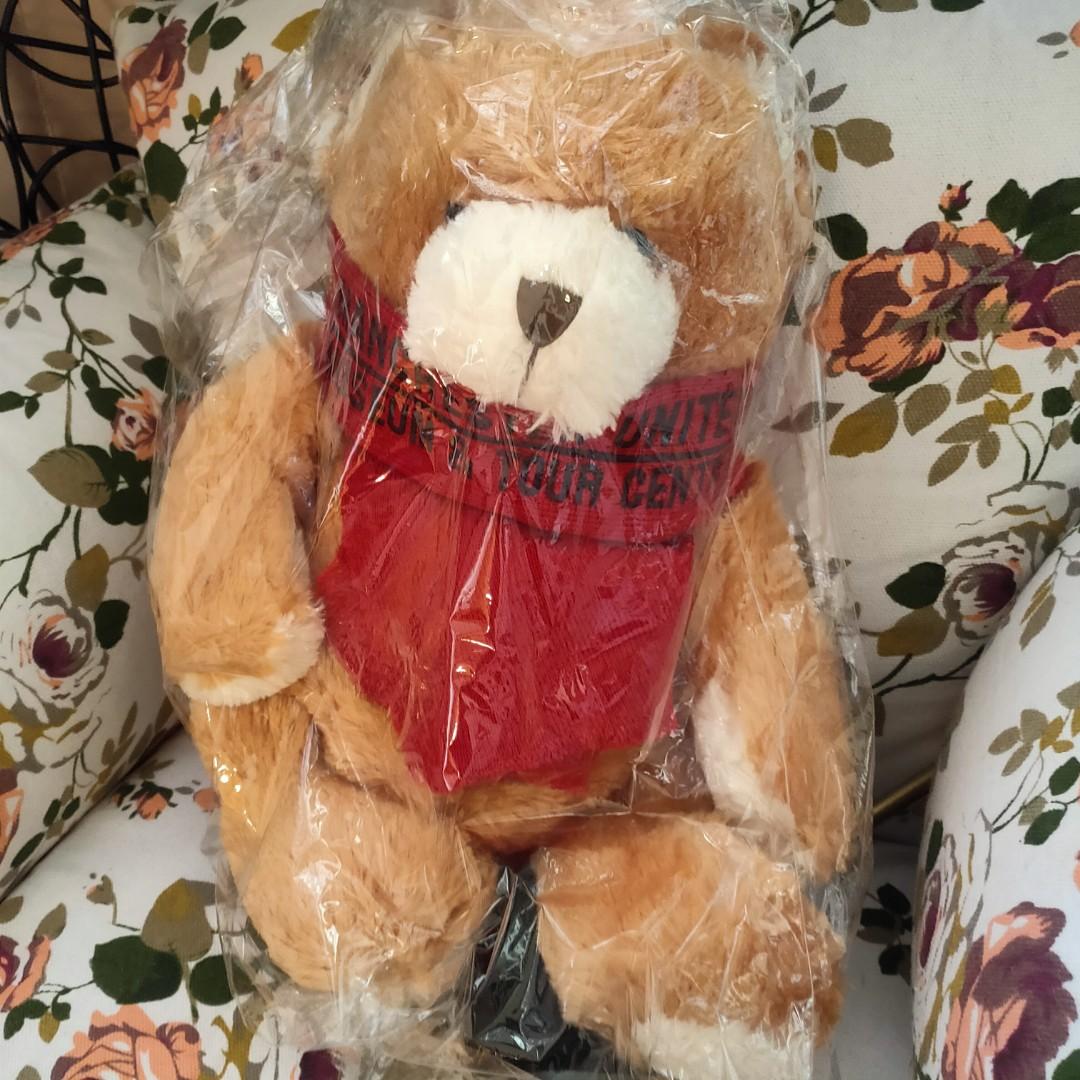 Manchester United teddy bear, Everything Else on Carousell