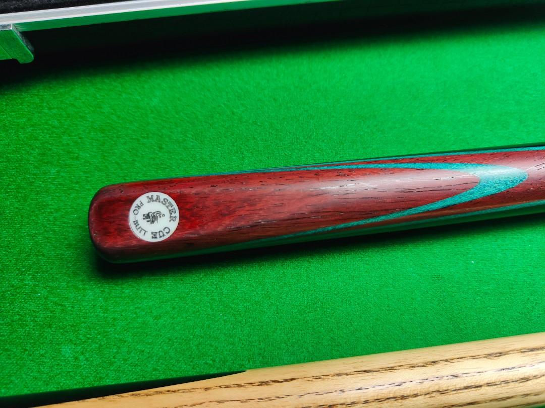 Mastercue Pro Butt Snooker Cue (3/4), Sports Equipment, Sports & Games, Billiards & Bowling on ...