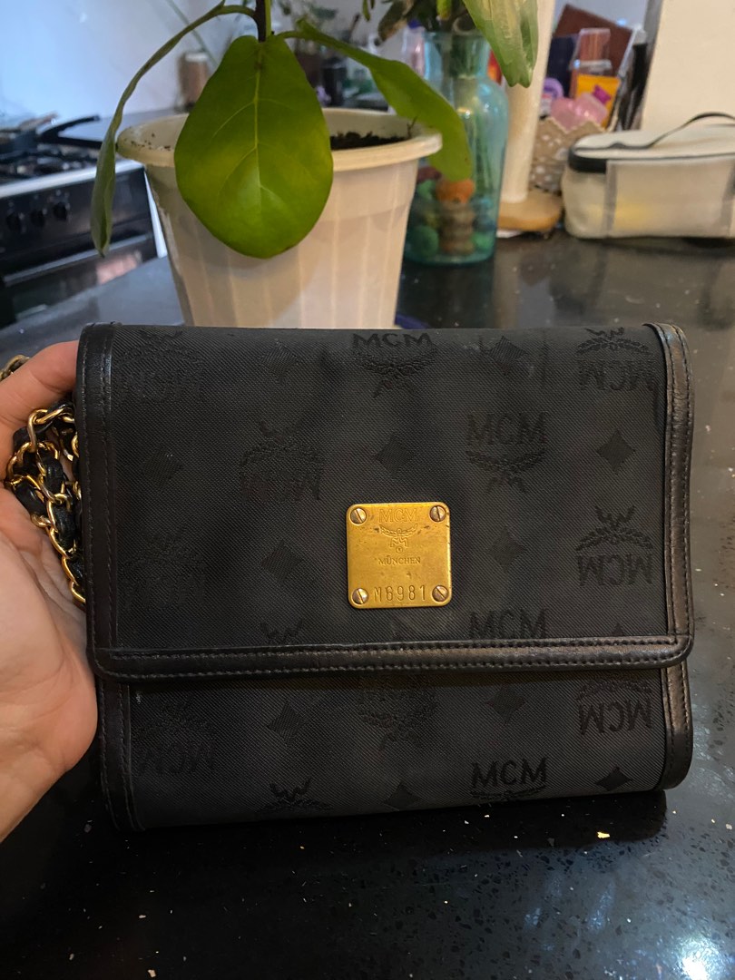 MCM germany sling, Women's Fashion, Bags & Wallets, Cross-body Bags on ...