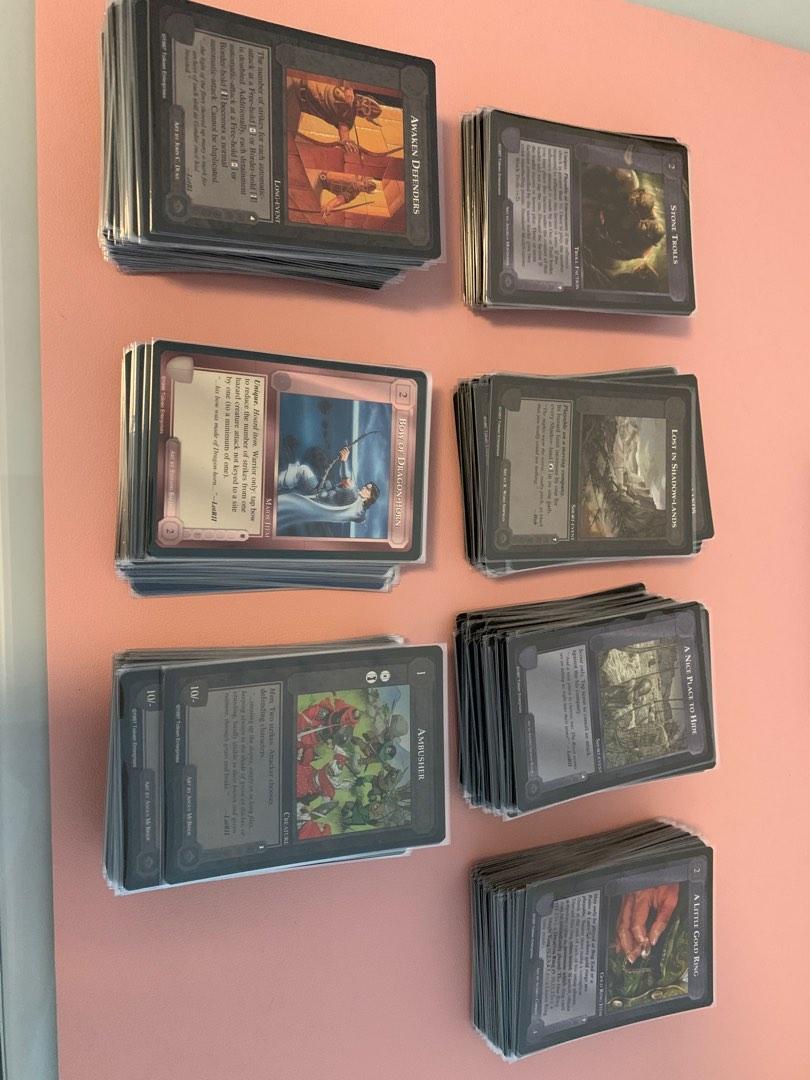 Middle earth CCG lot lord of the rings card game by ICE, Hobbies & Toys ...