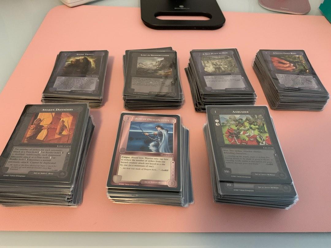 Middle earth CCG lot lord of the rings card game by ICE, Hobbies & Toys ...