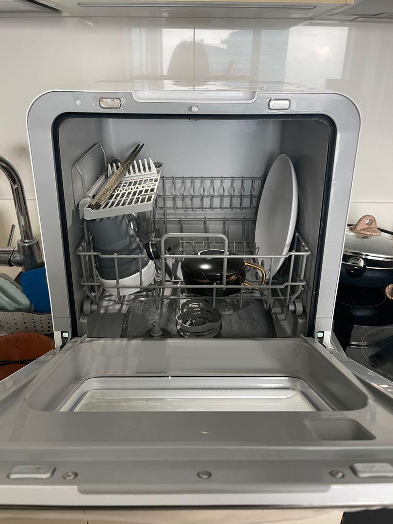 Midea 2703 6L countertop dishwasher, TV & Home Appliances, Kitchen ...