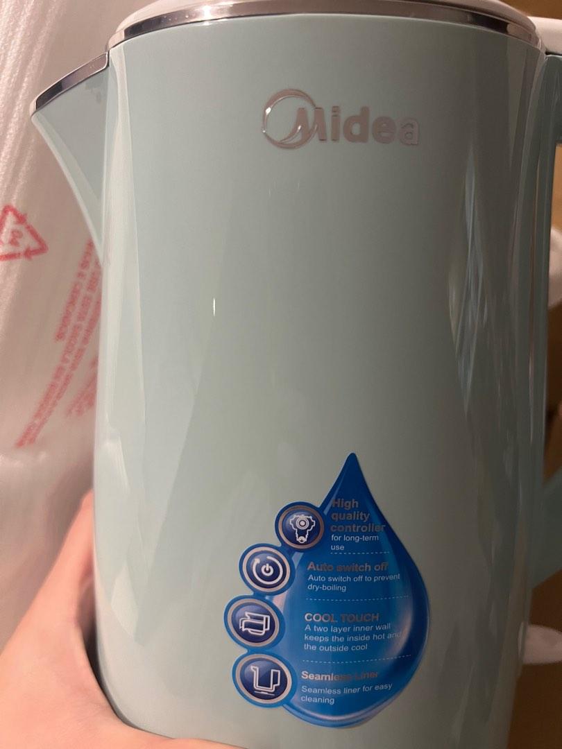 Midea Electric Jug Kettle 1.7L (Green), TV & Home Appliances, Kitchen ...