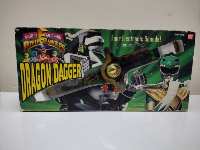 Mighty Morphin Power Rangers Dragon Dagger (Vintage) 1993, Hobbies ...
