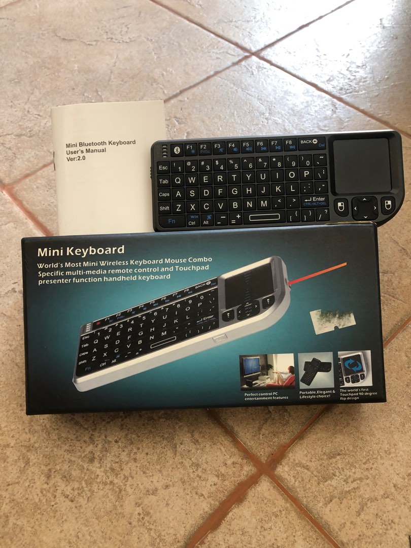 Mini Wireless keyboard, mouse & touchpad (BNIB), Computers & Tech, Parts & Accessories, Computer ...