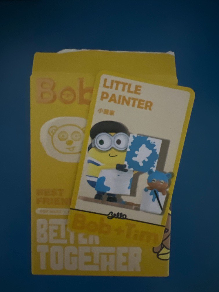 Minion Bob + Tim - Little Painter, Hobbies & Toys, Toys & Games on ...