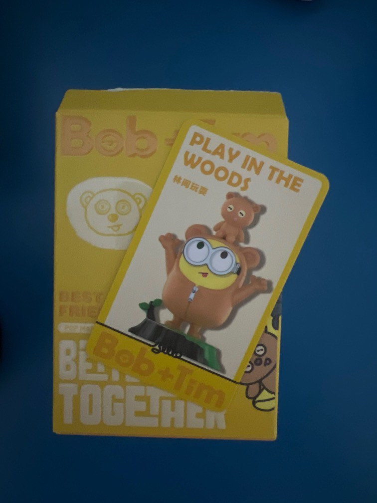 Minion Bob + Tim - Play in the Woods, Hobbies & Toys, Toys & Games on ...