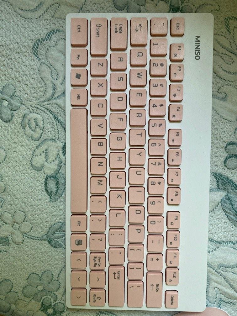 Miniso Bluetooth Keyboard And Mouse Computers And Tech Parts And Accessories Computer Keyboard On