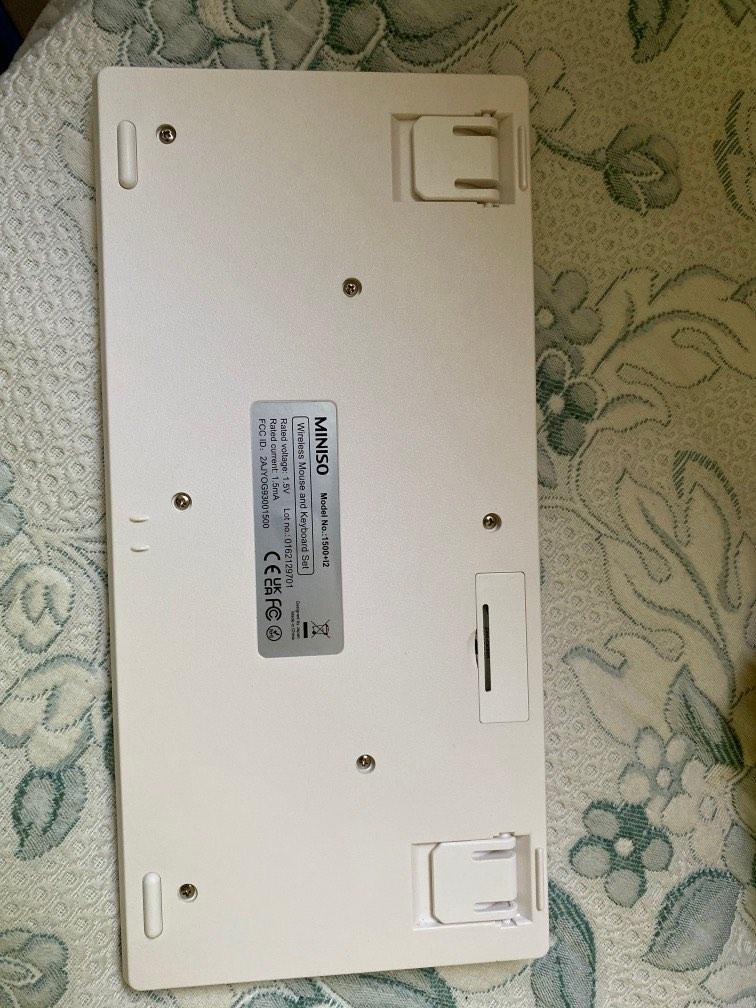 MINISO BLUETOOTH KEYBOARD & MOUSE, Computers & Tech, Parts ...