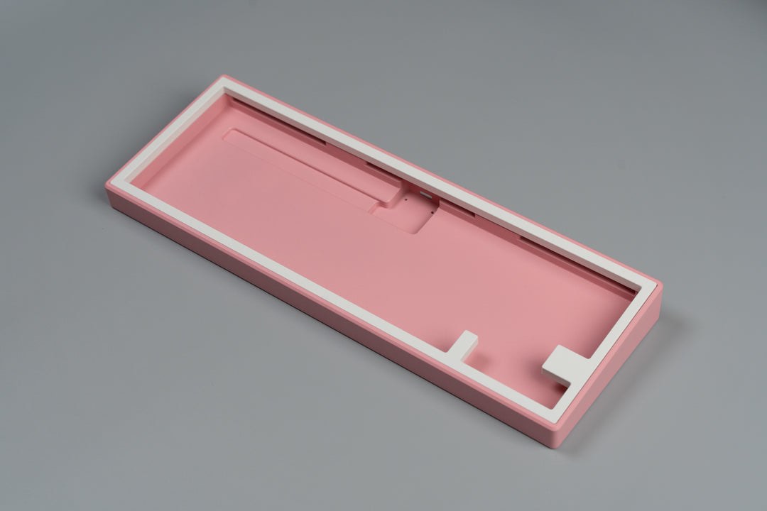 Momoka Zoo65 Keyboard Kit - Pink/White with FR4 plate, Computers & Tech ...