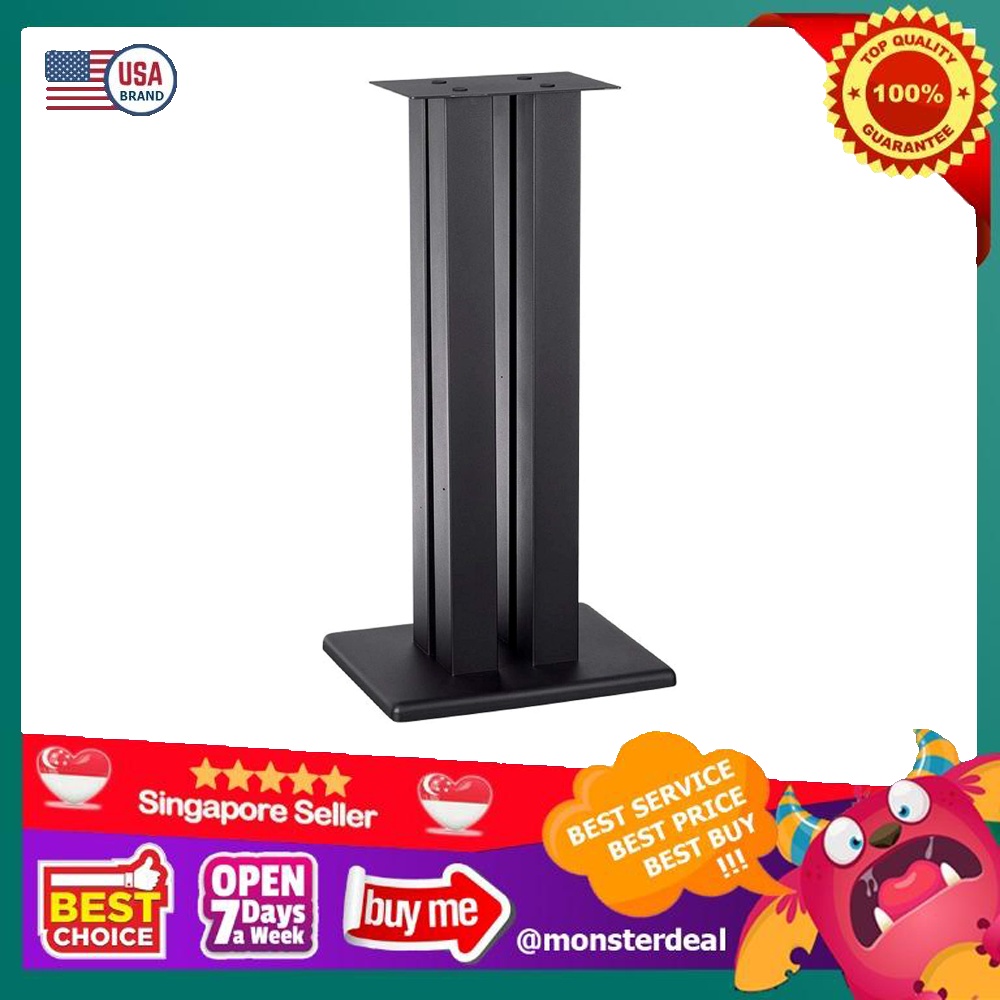 Monolith 124794 24 Inch Speaker Stand (Each) - Black | Supports 75 lbs ...