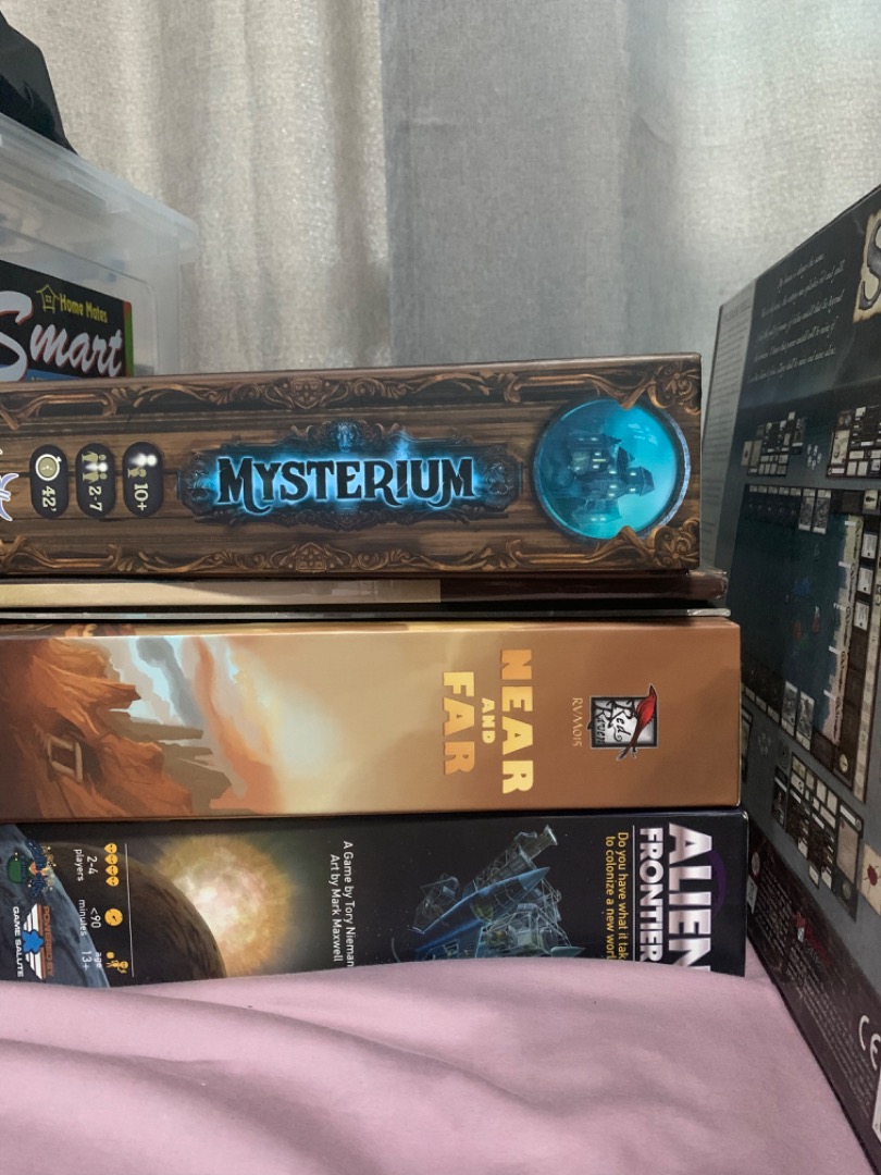 Mysterium, Near and Far, Alien Frontiers, Hobbies & Toys, Toys & Games ...
