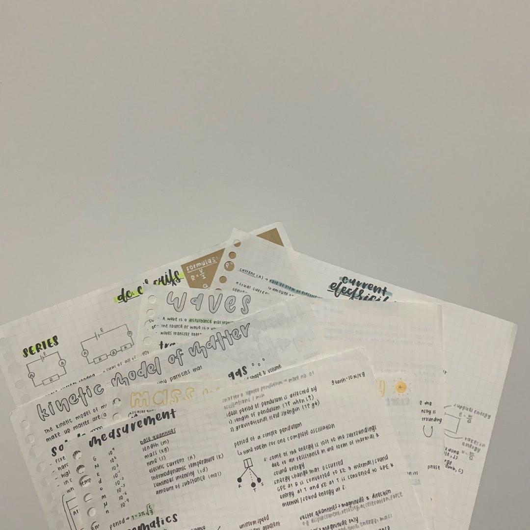 N Level Physics notes, Hobbies & Toys, Books & Magazines, Textbooks on ...