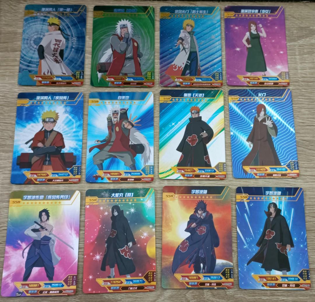 Naruto Character Cards, Hobbies & Toys, Toys & Games on Carousell