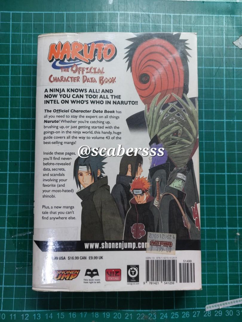 NARUTO OFFICIAL DATABOOK, Hobbies & Toys, Memorabilia & Collectibles, J ...
