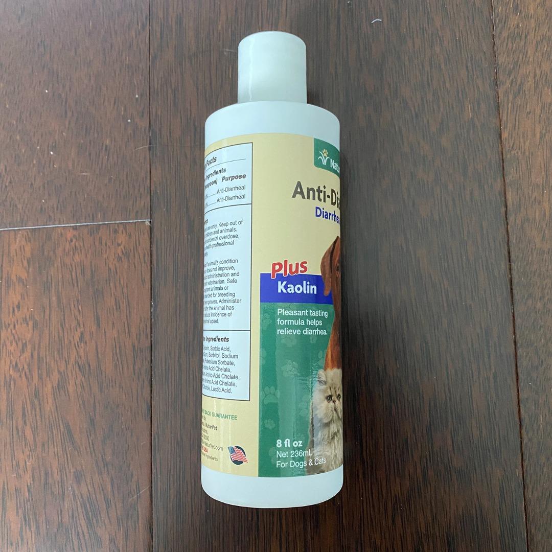 Naturvet Anti-Diarrhea plus Kaolin Diarrhea Aid 236 mL 8 fl oz for Dogs ...