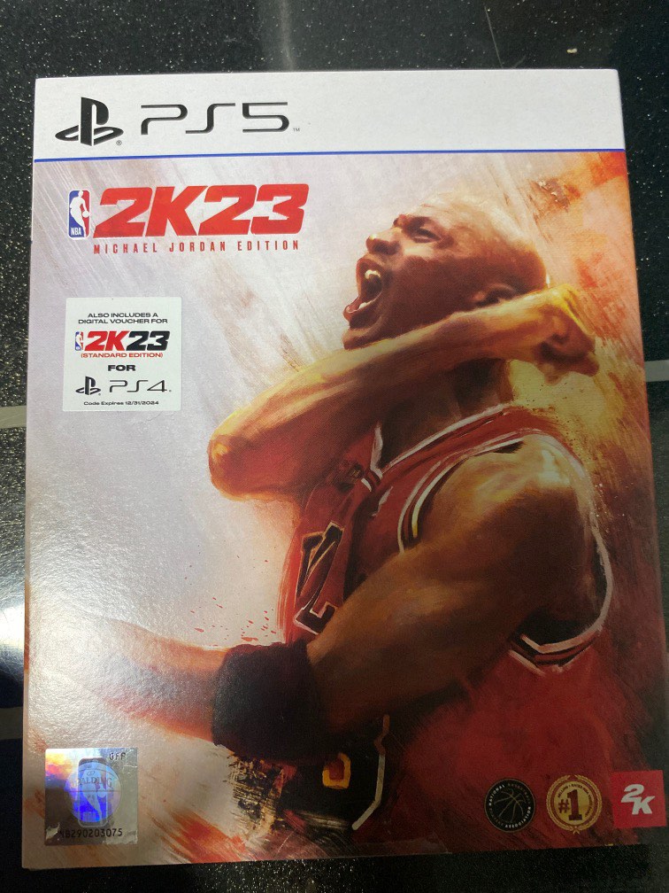 NBA 2K23 MICHEAL JORDAN EDITION (digital voucher for PS4 as well ...