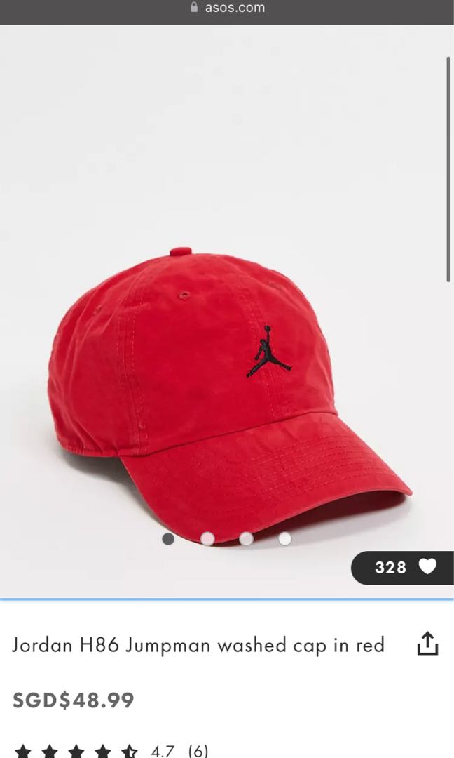 Nike Jordan Jumpman red cap heritage 86, Men's Fashion, Watches ...