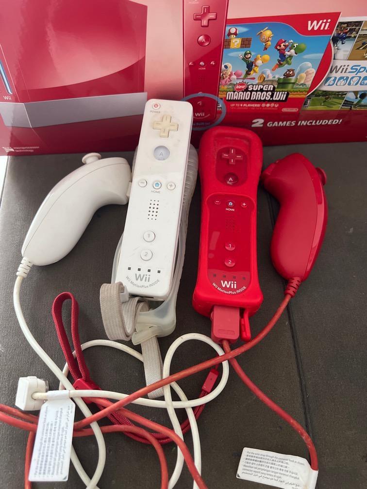 Nintendo Wii Special Red edition, Video Gaming, Video Game Consoles ...