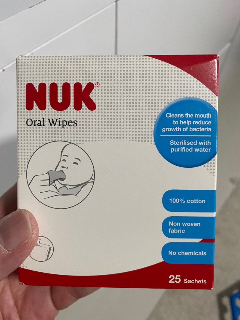 NUK Oral Wipes, Babies & Kids, Nursing & Feeding, Weaning & Toddler ...