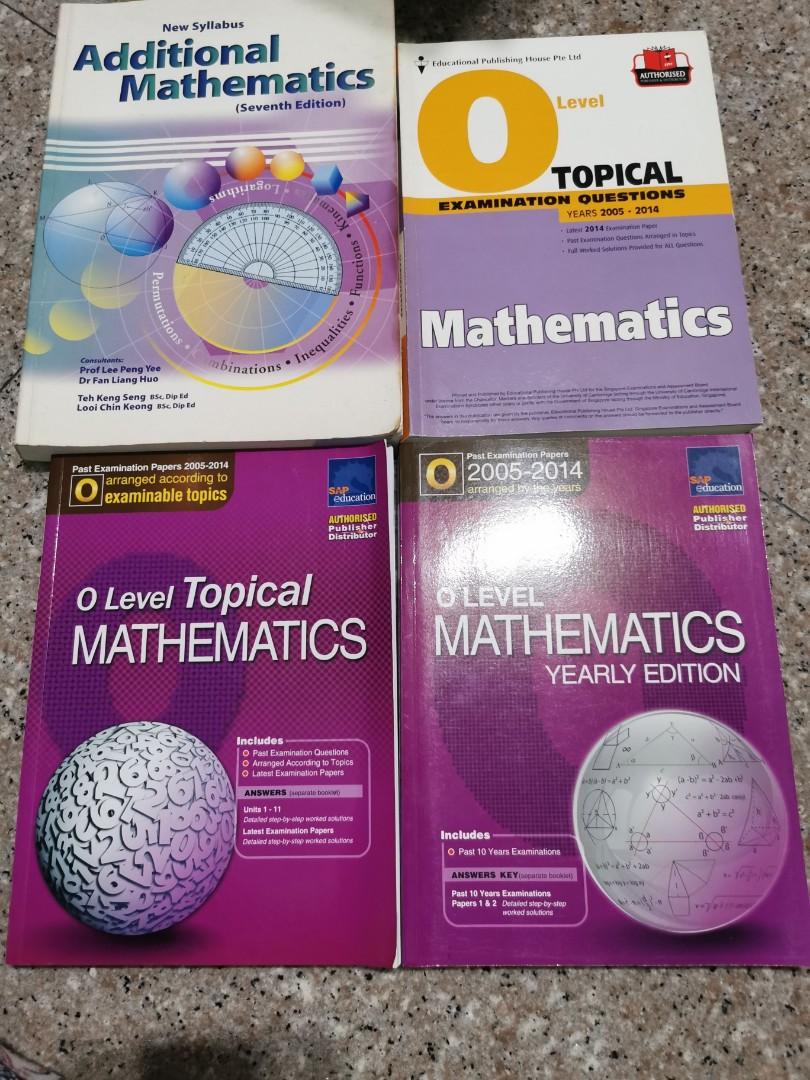 O Level Maths Assessment Books, Hobbies & Toys, Books & Magazines ...