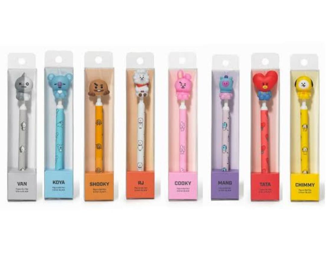 Official BT21 Pens, Hobbies & Toys, Memorabilia & Collectibles, Fan ...