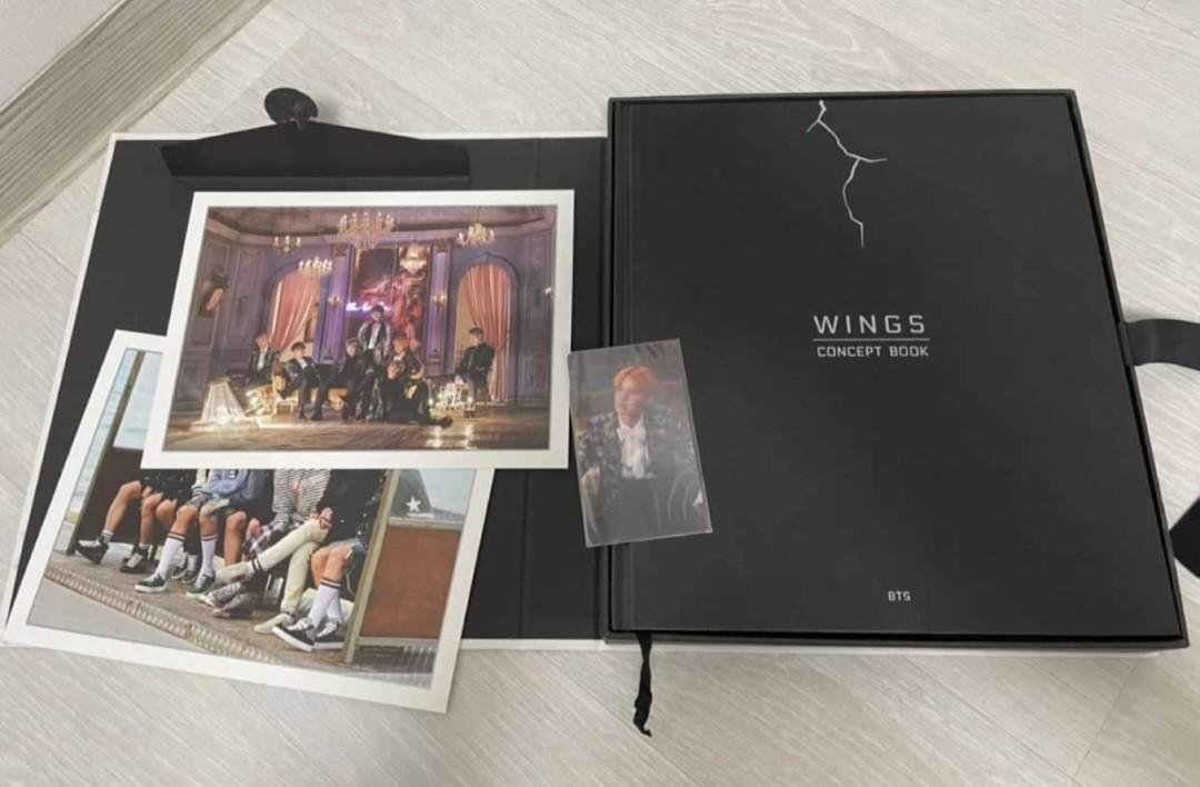 Official BTS Wings Concept Book, Hobbies & Toys, Memorabilia ...