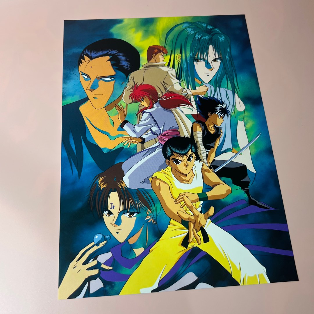 Official Movic Ghost Fighter YuYu/Yu Yu Hakusho Artwork Illustration ...