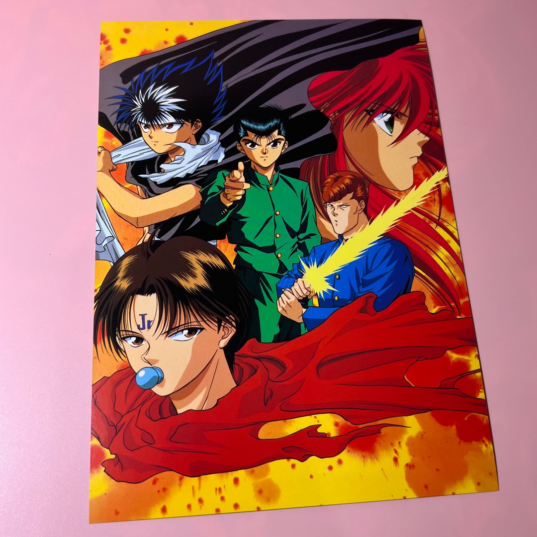 Official Movic Ghost Fighter YuYu/Yu Yu Hakusho Artwork Illustration ...