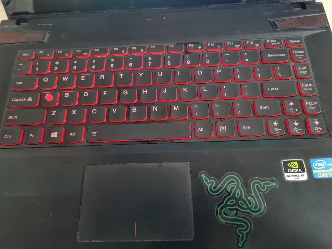 Old Lenovo Gaming Laptop Computers Tech Laptops Notebooks On Carousell