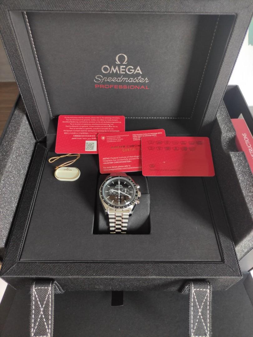 Omega Speedmaster Professional Moonwatch Calibre 3861 Sapphire Glass ...
