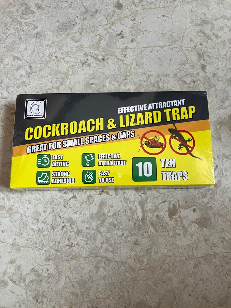 ONS cockroach lizard trap 10 traps, Health & Nutrition, Insect ...