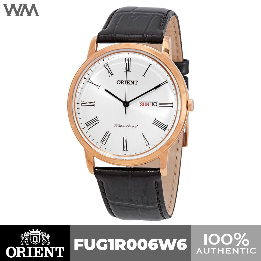 Orient Capital White Dial Formal Quartz Dress Watch FUG1R006W6, Luxury ...