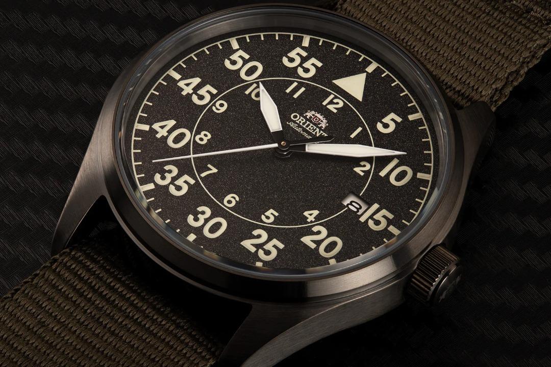 Orient Pilot Flight Sports Grey Dial Automatic Watch RA-AC0H02N10B, Men ...