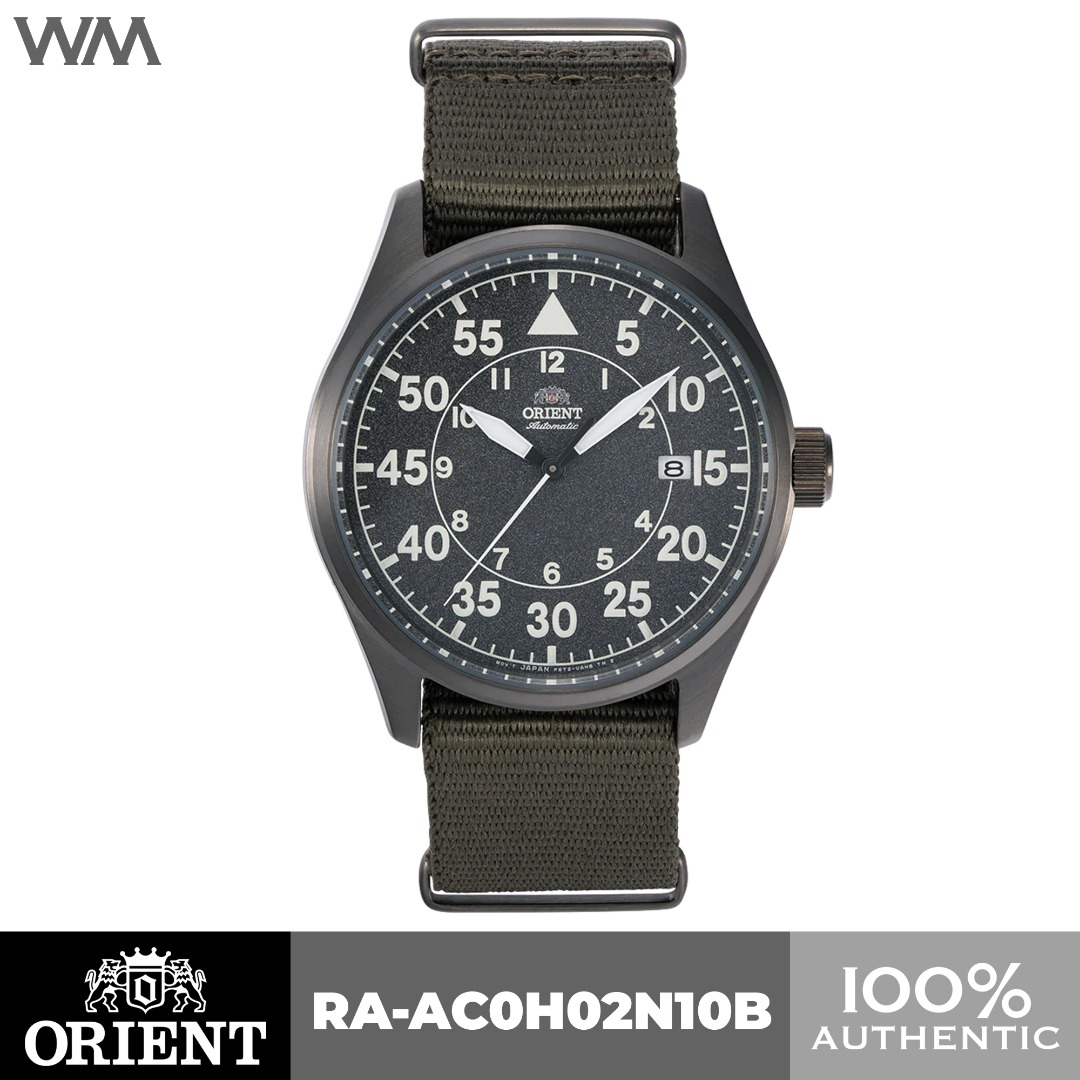 Orient Pilot Flight Sports Grey Dial Automatic Watch RA-AC0H02N10B, Men ...