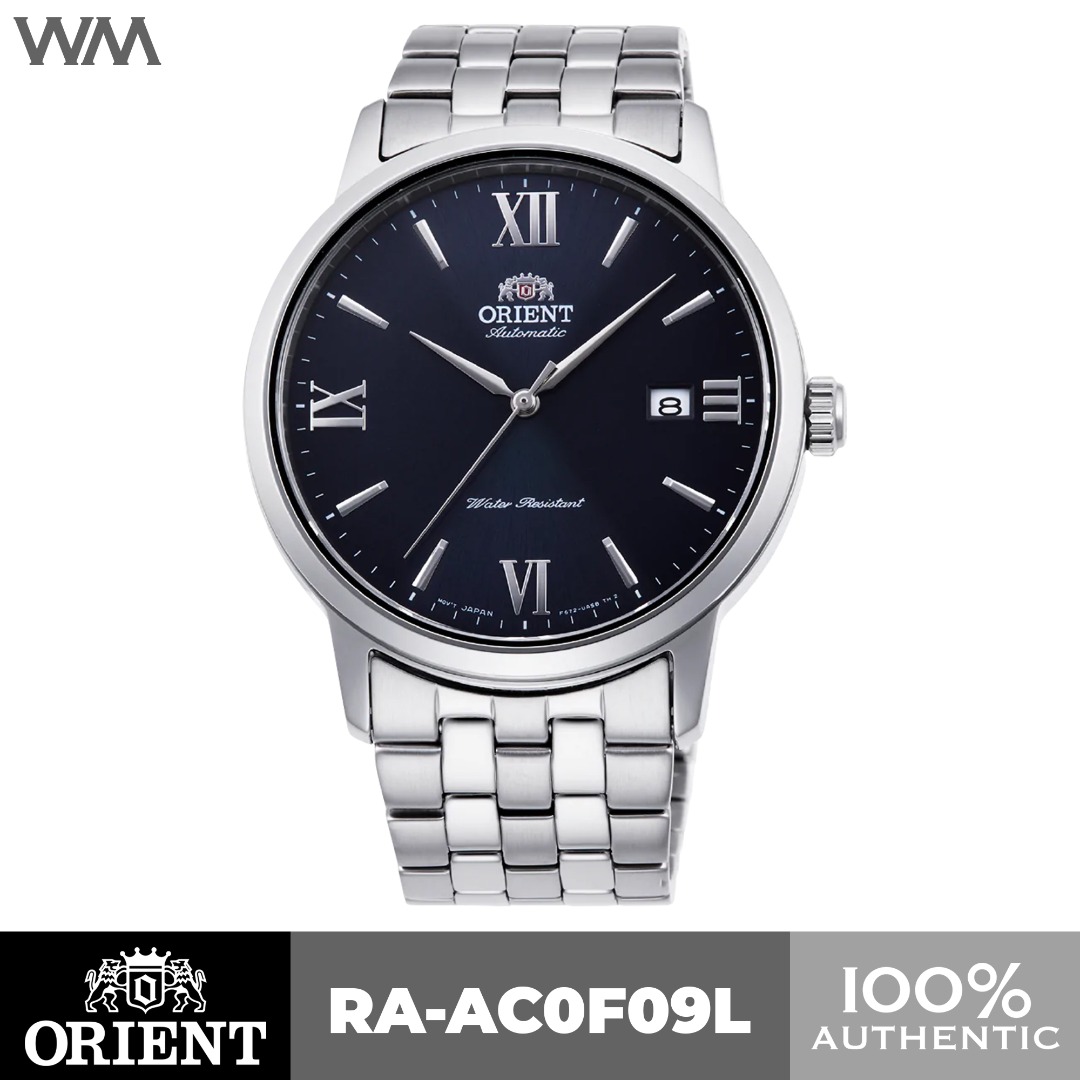 Orient Symphony IV Black Dial Stainless Steel Automatic Watch RA ...