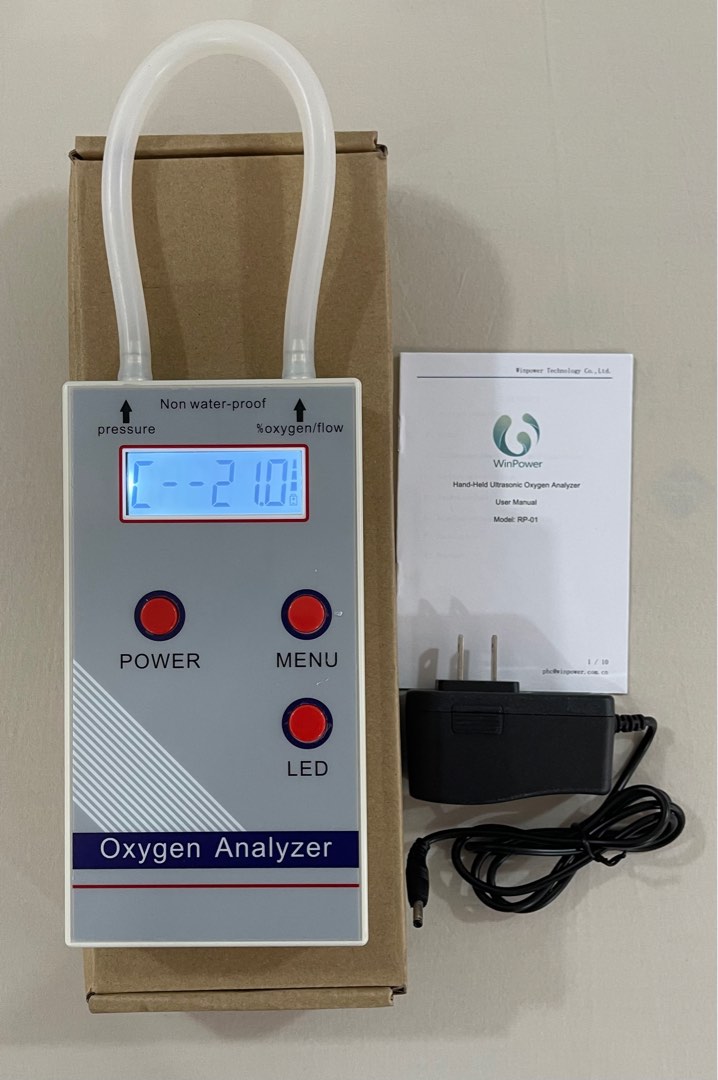OXYGEN ANALYZER-Brand New, Health & Nutrition, Medical Supplies & Tools ...