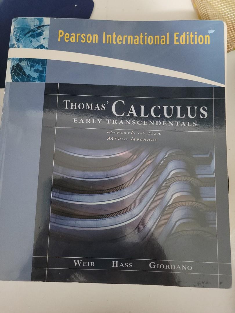 Pearson Calculus, Hobbies & Toys, Books & Magazines, Textbooks on Carousell