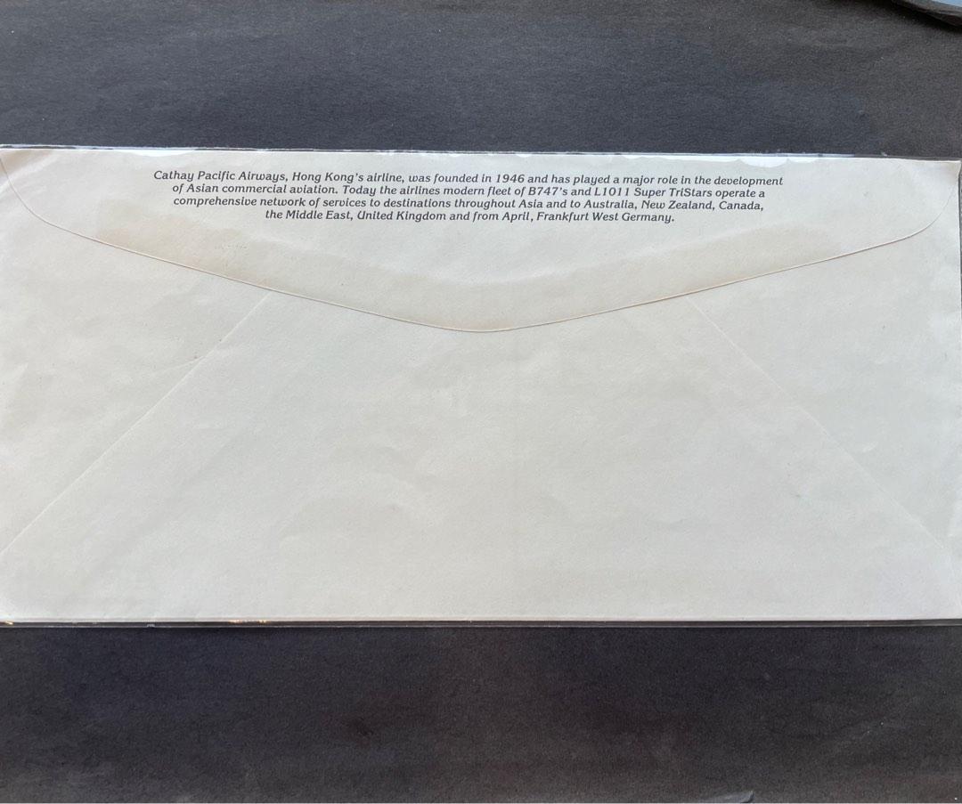 PH171 - Hong Kong Aviation Private First Day Cover to Cathy Pacific ...
