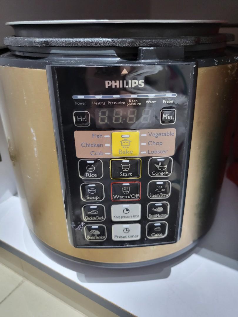 Philip pressure cooker, TV & Home Appliances, Kitchen Appliances ...