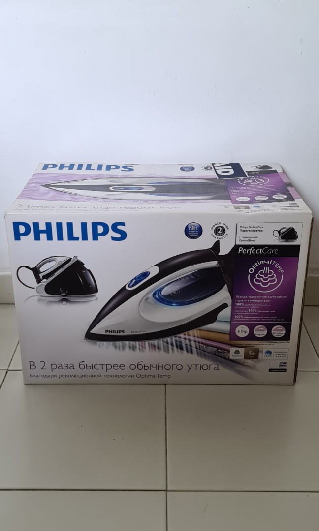 Philips Perfect Care Steam Iron with Ironing board, Furniture & Home ...