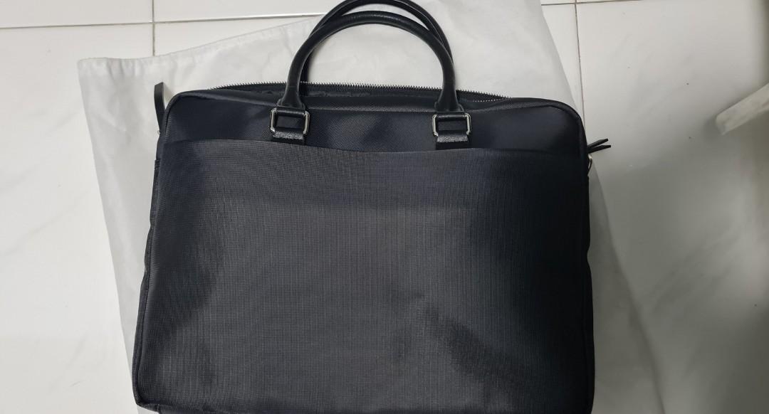 Pierre Cardin Black briefcase, Men's Fashion, Bags, Briefcases on Carousell