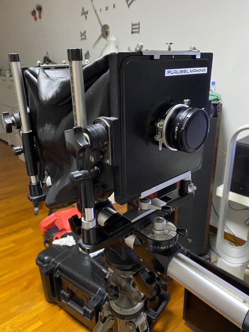 Plaubel Makina 4X5 big large format fully set, Photography, Cameras on ...