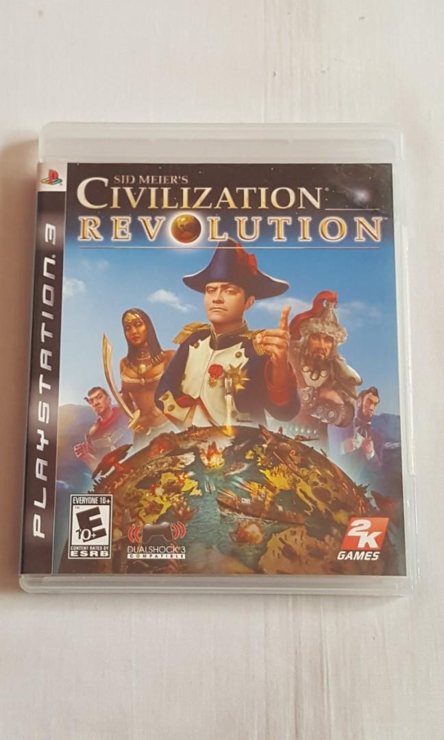 PlayStation 3 PS3 Sid Meier's Civilization Revolution, Video Gaming ...